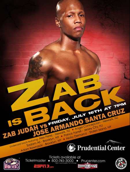 Zab Judah vs. Jose Armando Santa Cruz - BoxRec