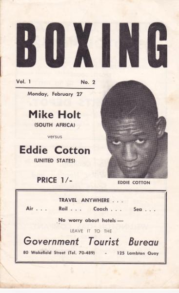 Eddie Cotton vs. Mike Holt - BoxRec