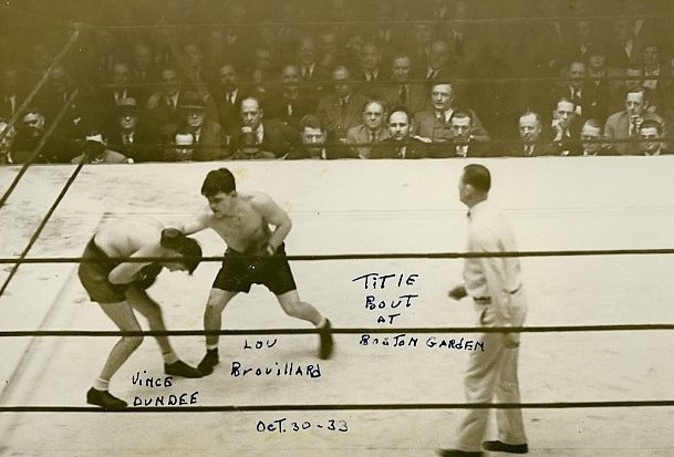 Lou Brouillard vs. Vince Dundee - BoxRec