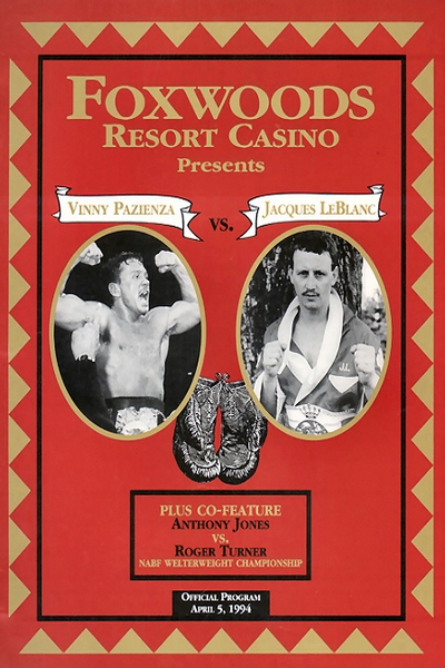 Vinny Pazienza vs. Jacques LeBlanc - BoxRec