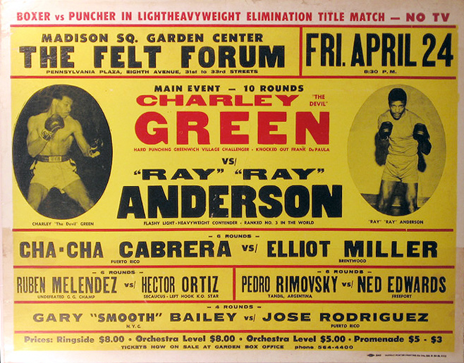 Charley (Devil) Green vs. Ray Anderson - BoxRec