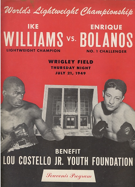 Ike Williams vs. Enrique Bolanos (3rd meeting) - BoxRec