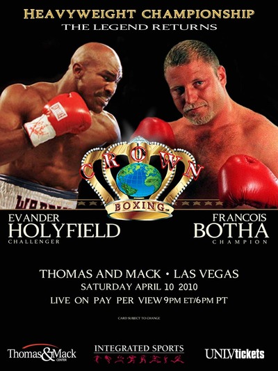 Evander Holyfield vs. Francois Botha - BoxRec