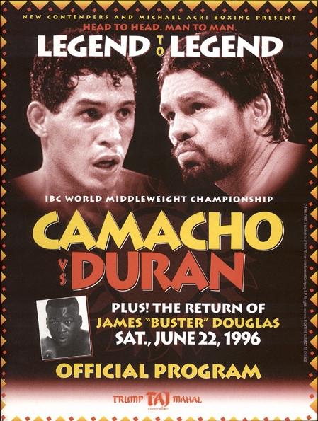 Hector Camacho vs. Roberto Duran (1st meeting) - BoxRec