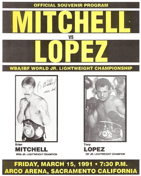 Tony Lopez vs. Brian Mitchell (1st meeting) - BoxRec