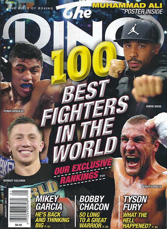 The Ring Magazine Covers: 2017 - BoxRec