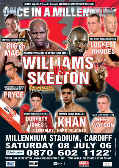 Danny Williams vs. Matt Skelton (2nd meeting) - BoxRec