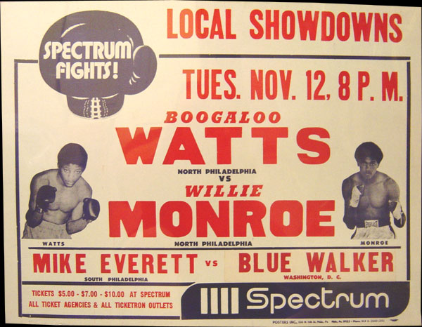 Bobby Watts vs. Willie Monroe - BoxRec