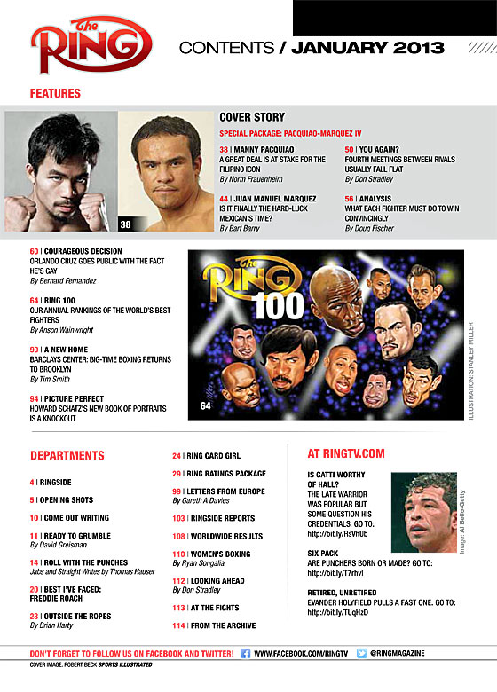 Ring Magazine: January 2013 - BoxRec