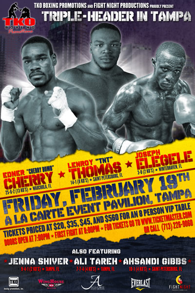 Lenroy Thomas vs. Homero Fonseca - BoxRec
