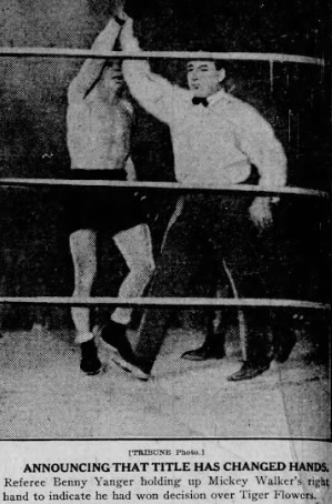 Tiger Flowers vs. Mickey Walker - BoxRec