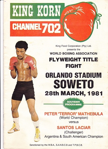 Peter Mathebula vs. Santos Benigno Laciar - BoxRec