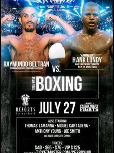 Hank Lundy vs. Raymundo Beltran - BoxRec