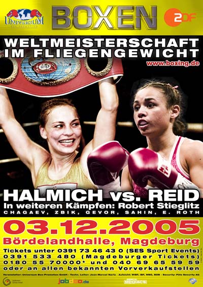 Regina Halmich vs. Elena Reid (2nd meeting) - BoxRec