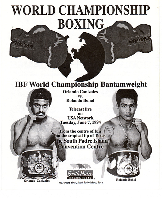 Orlando Canizales vs. Rolando Bohol - BoxRec