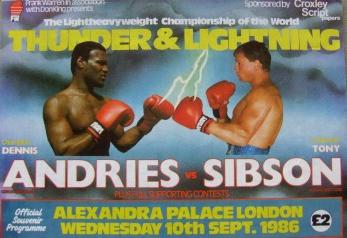 Dennis Andries vs. Tony Sibson - BoxRec