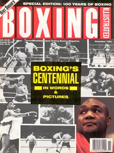 Boxing Illustrated: November 1992 - BoxRec