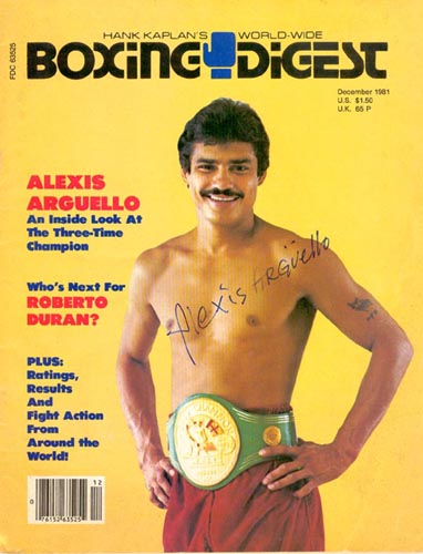 Hank Kaplan's Boxing Digest: December 1981 - BoxRec