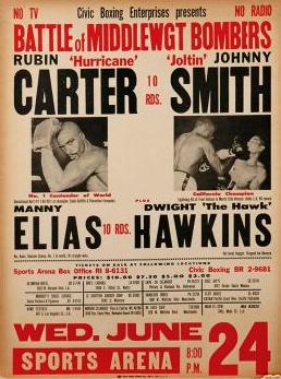 Rubin Carter vs. Clarence James - BoxRec