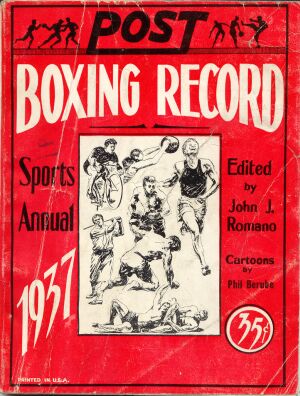 Post Boxing Record Book - BoxRec
