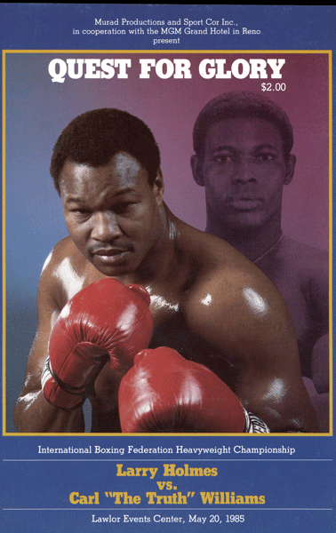Larry Holmes vs. Carl Williams - BoxRec