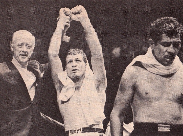 File:Jimmy Lennon, Ernie 'Indian Red' Lopez and Raul Soriano, Olympic Auditorium..jpg - BoxRec