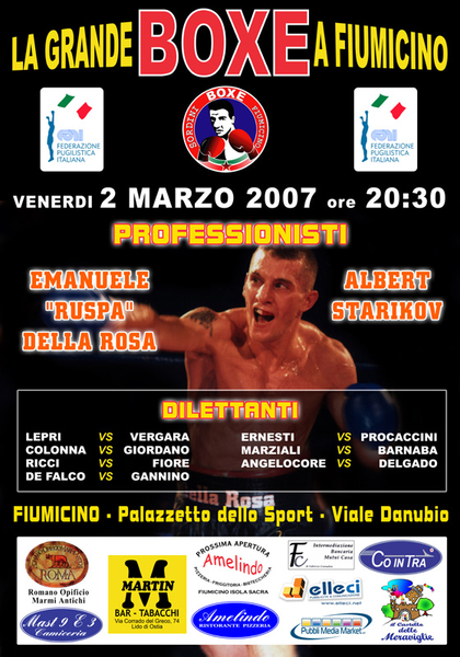 Emanuele Della Rosa vs. Antal Kubicsek - BoxRec