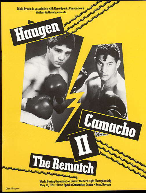 Hector Camacho vs. Greg Haugen (2nd meeting) - BoxRec