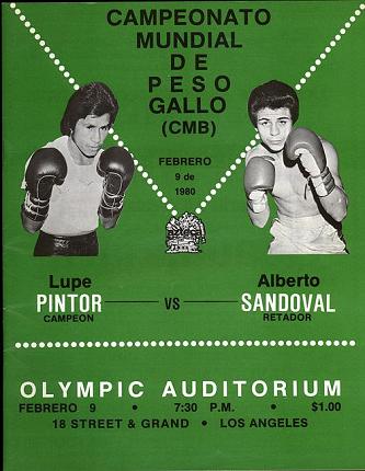 Lupe Pintor vs. Alberto Sandoval - BoxRec