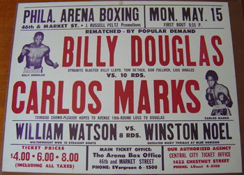 Billy Douglas vs. Carlos Marks (2nd meeting) - BoxRec