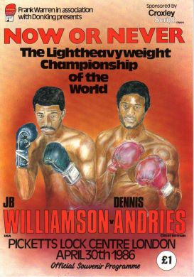J.B. Williamson vs. Dennis Andries - BoxRec