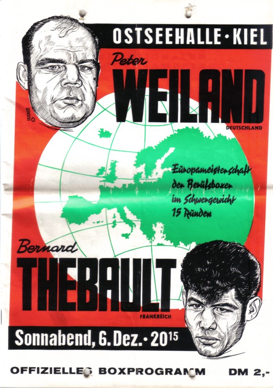 Peter Weiland vs. Bernard Thebault - BoxRec