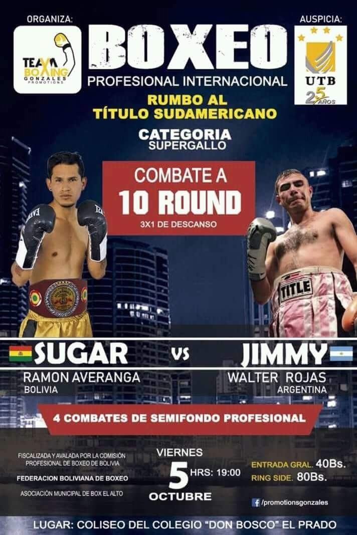 Ramon Averanga vs. Walter Rojas - BoxRec