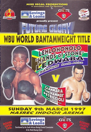 Lehlohonolo Ledwaba vs. Gian Maria Petriccioli - BoxRec