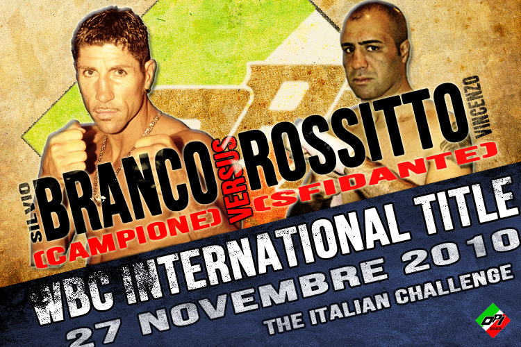 Silvio Branco vs. Vincenzo Rossitto - BoxRec