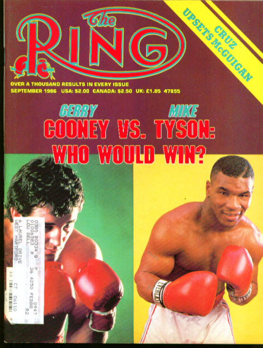 The Ring Magazine Covers: 1986 - BoxRec
