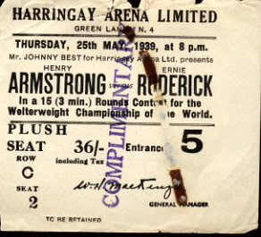 Henry Armstrong vs. Ernie Roderick - BoxRec