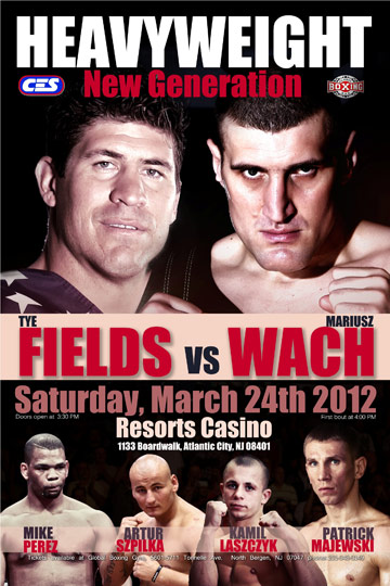 Mariusz Wach vs. Tye Fields - BoxRec