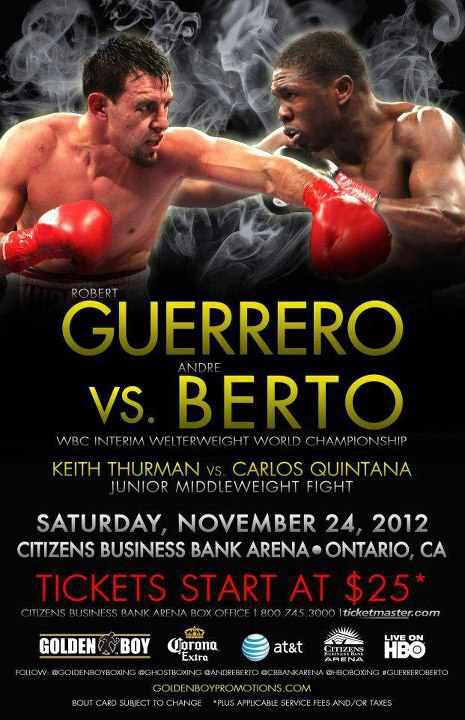 Robert Guerrero vs. Andre Berto - BoxRec