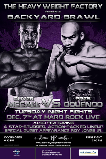 Oliver McCall vs. Fres Oquendo - BoxRec