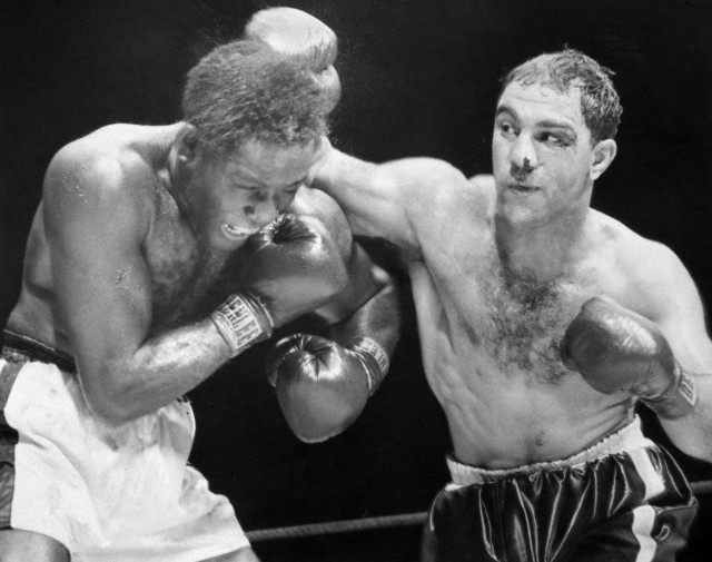 Boxer Ezzard Charles finds out that even splitting Rocky Marciano’s ...