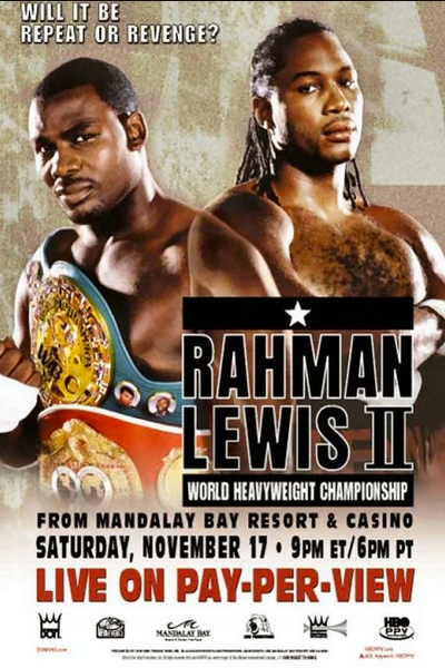 Hasim Rahman vs. Lennox Lewis (2nd meeting) - BoxRec