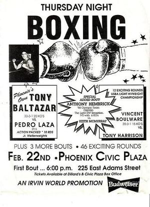 Vincent Boulware vs. Tony Harrison - BoxRec