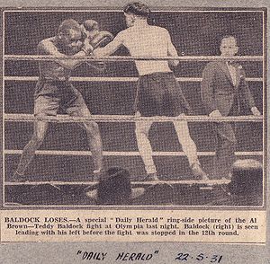 Teddy Baldock vs. Panama Al Brown - BoxRec