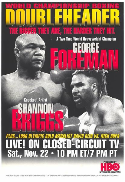 Shannon Briggs vs. George Foreman - BoxRec