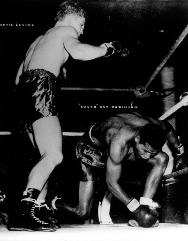 Sugar Ray Robinson vs. Artie Levine - BoxRec