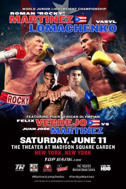 Roman Martinez vs. Vasyl Lomachenko - BoxRec