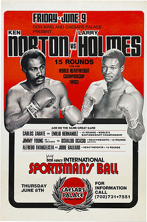 Ken Norton vs. Larry Holmes - BoxRec