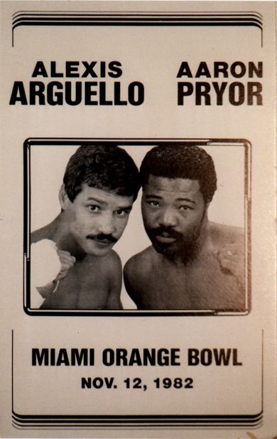 Aaron Pryor vs. Alexis Arguello (1st meeting) - BoxRec