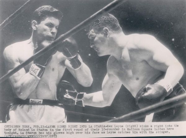 Rex Layne vs. Roland LaStarza - BoxRec